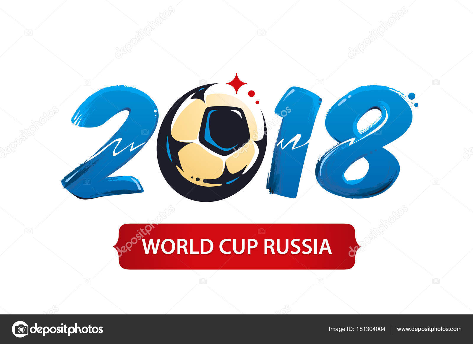 World Cup 2018 Vector — Stock Vector © Vecster #181304004