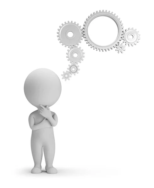 ᐈ Muñecos pensando imágenes de stock, fotos pensando 3d | descargar en ...