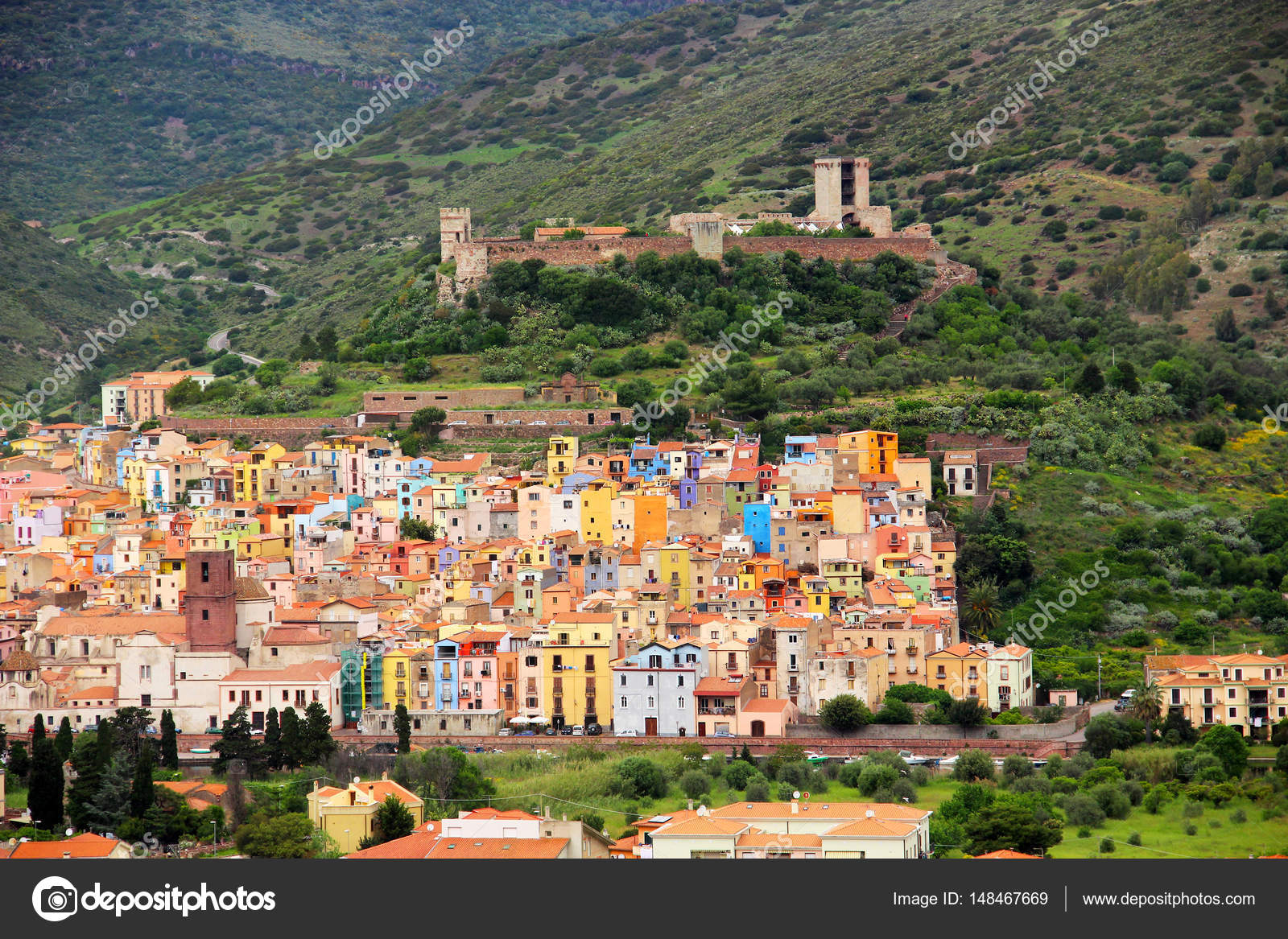 Bosa, Sardinia, Italy Stock Photo by ©karnizz 148467669