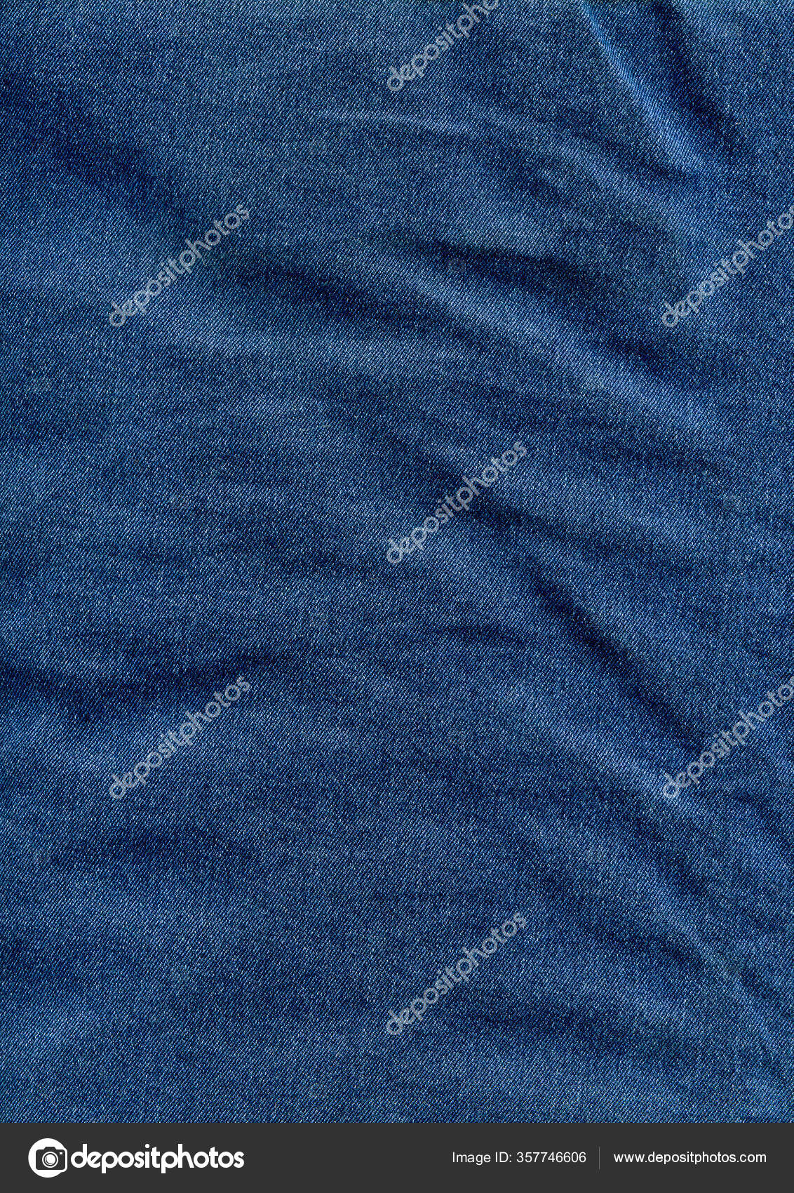 Striped Textured Blue Jeans Denim Linen Fabric Background — Stock Photo ...
