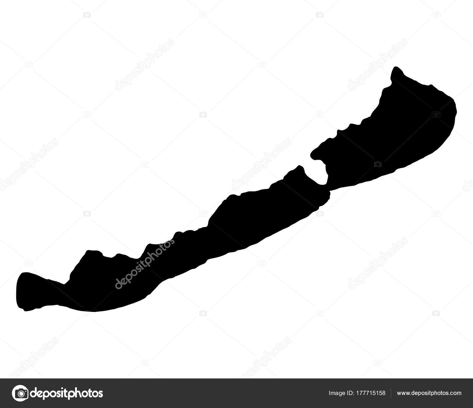 El mapa de Lago Balaton Vector de stock por ©rbiedermann 177715158