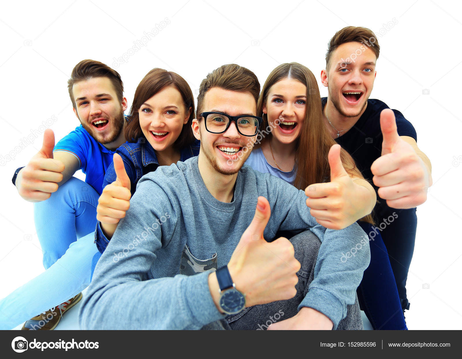 Friends White Background