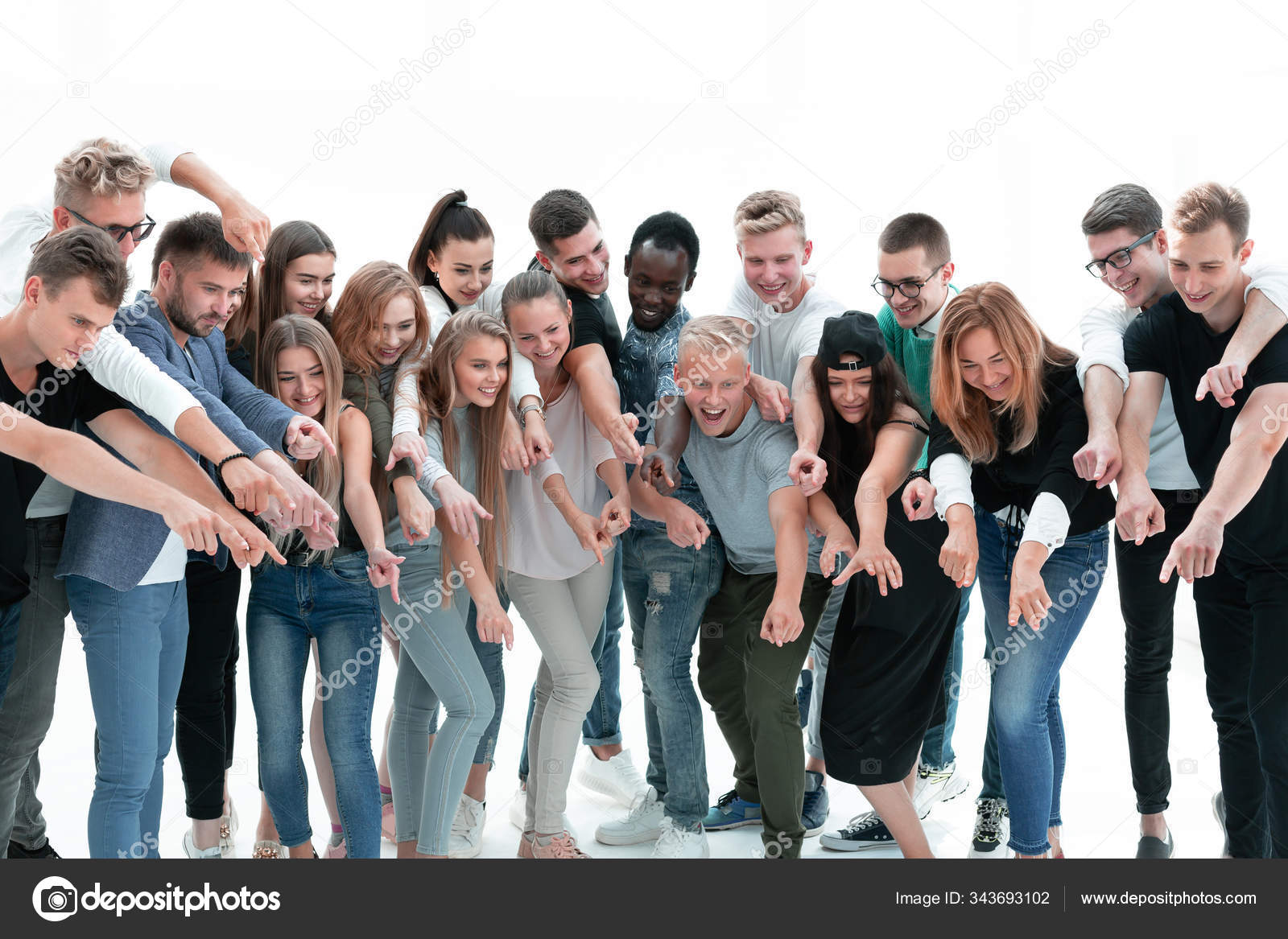 People Laughing And Pointing