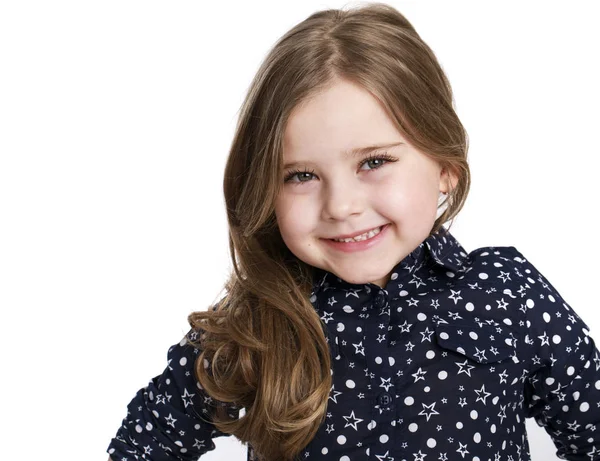 Beautiful blonde little girl — Stock Photo © arkusha #150396998