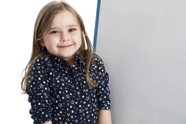 Beautiful blonde little girl — Stock Photo © arkusha #147314843