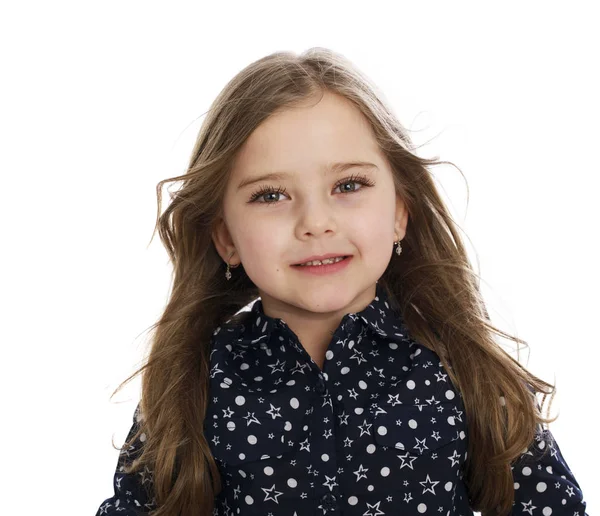 Beautiful blonde little girl — Stock Photo © arkusha #150396998