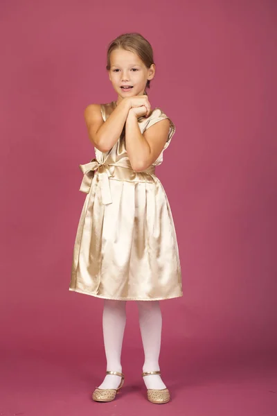 Beautiful blonde little girl — Stock Photo © arkusha #172499538