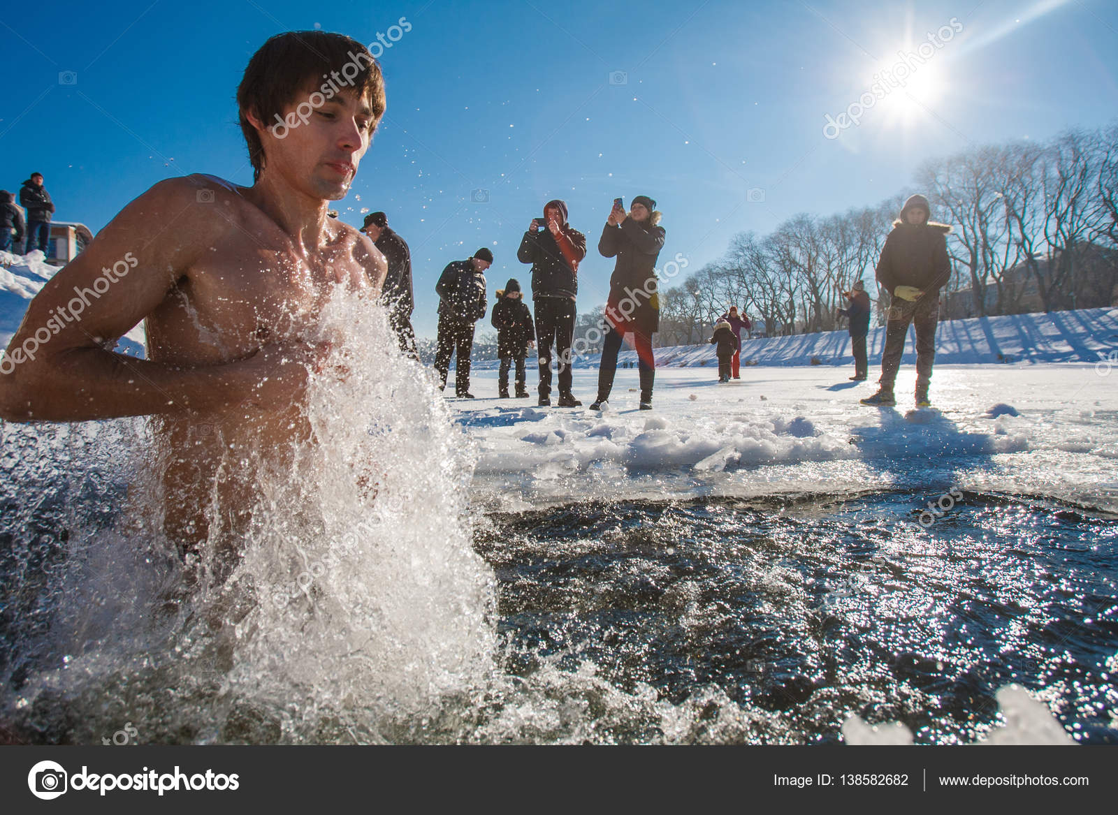 Orthodox Epiphany celebrations — Stock Editorial Photo © sgudak #138582682