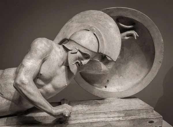 Fallen Warrior Sculpture