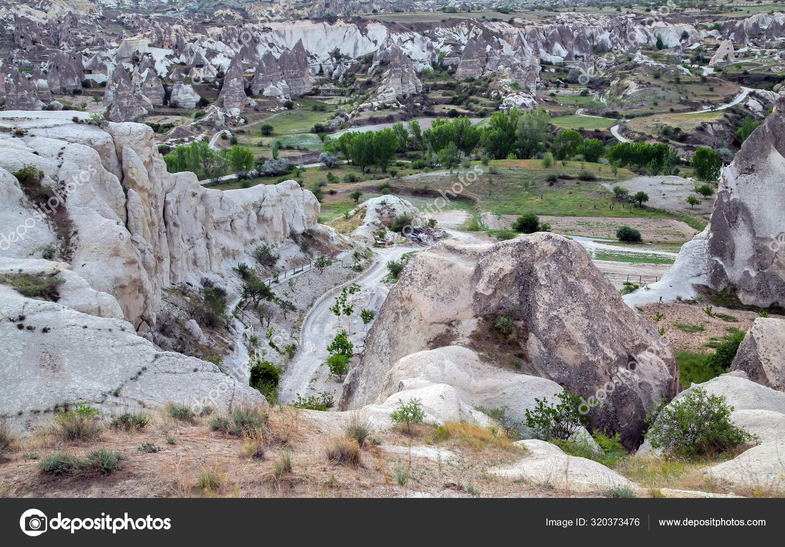 Cave towns. Cappadocia, Turkey Stock Photo by ©fotoall 320373476