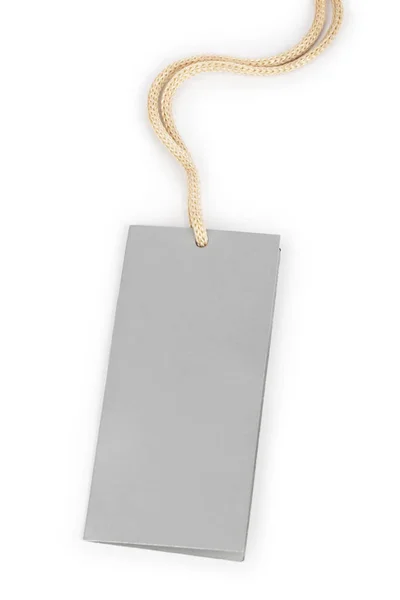 Blank label and string Stock Photo by ©Violin 1181063