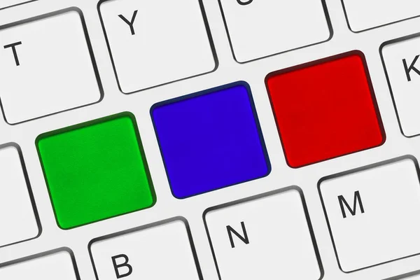 Blank Computer Keyboard Clipart