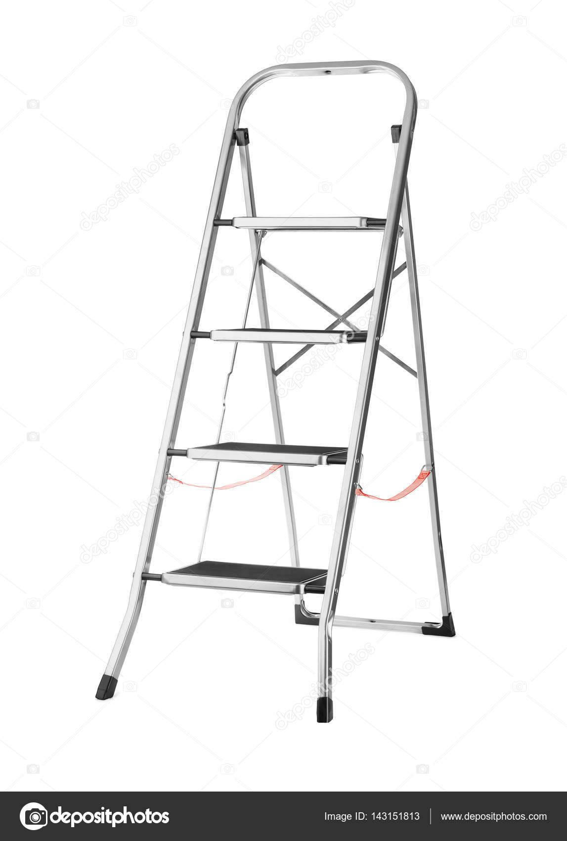 Metal ladder isolated on white background Stock Photo by ©Violin 143151813