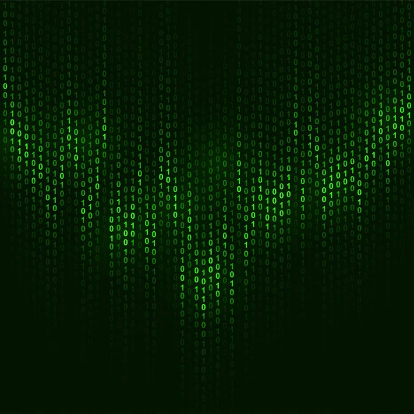 Abstract binary code 3D cyan vector background. — Stock Vector © tuulijumala #25959155