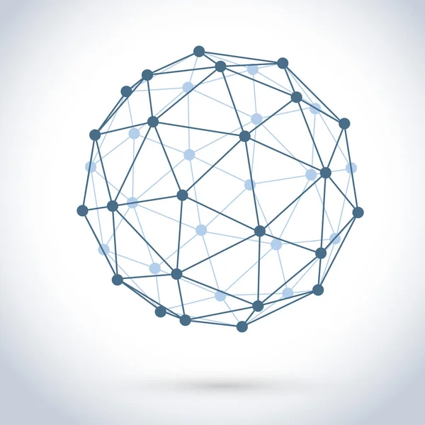 Wire mesh sphere Vector Art Stock Images | Depositphotos