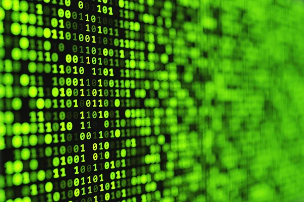 Abstract binary code 3D cyan vector background. — Stock Vector © tuulijumala #25959155