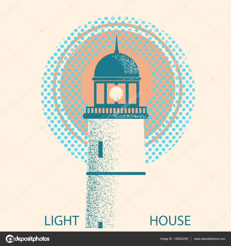 Lighthouse symbol.Retro illustration Stock Vector Image by ©GeraKTV ...