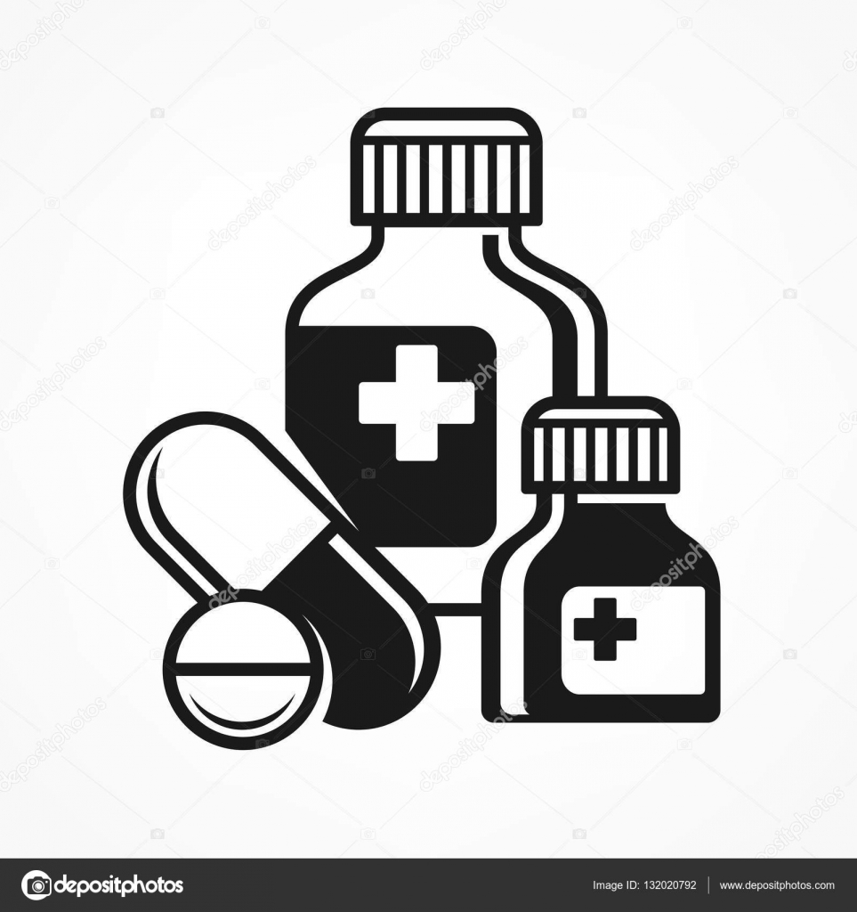 Medicamentos comprimidos símbolos Vetor de ©creatOR76 132020792