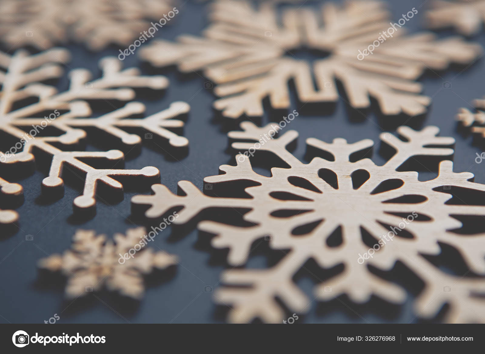 Hand made winter holidays background ⬇ Stock Photo, Image by ...