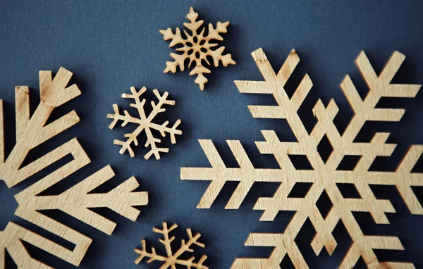 Hand made winter holidays background — Stock Photo © hurricanehank ...