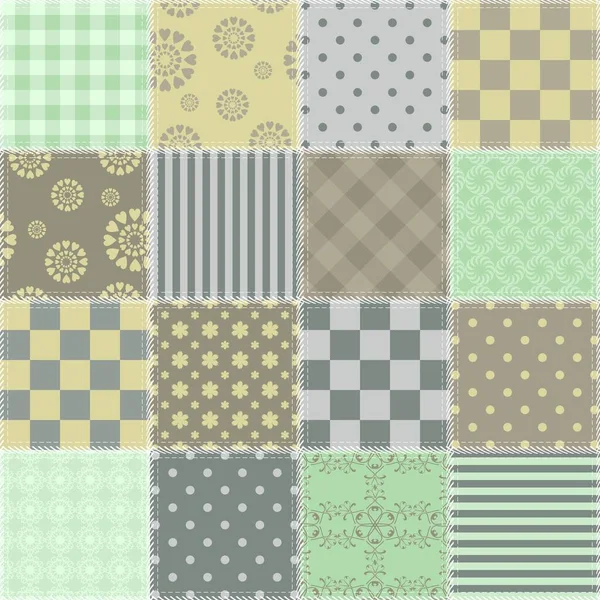 Patchwork frame with different patterns Stock Vector Image by ©kle555 ...