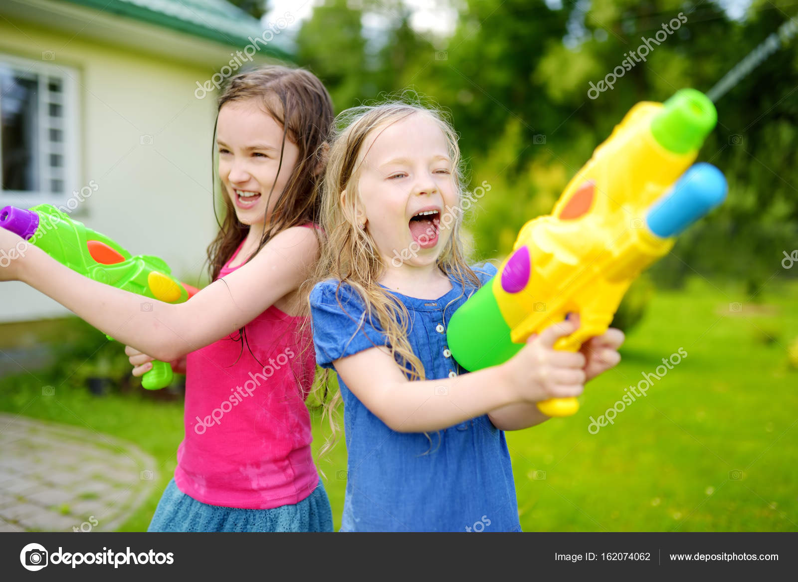 Kids Playing With Guns