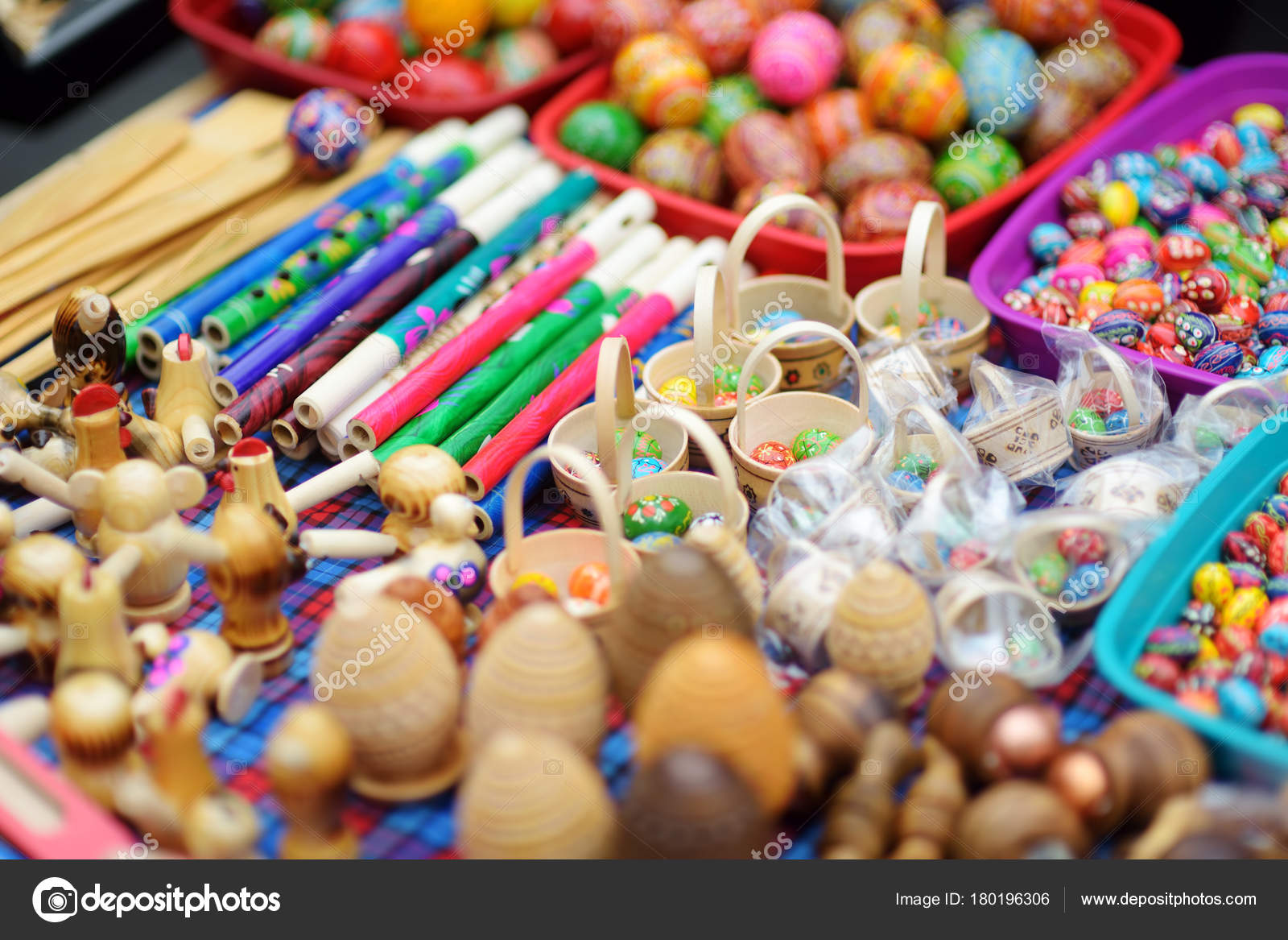 Small wooden toys Stock Photo by ©MNStudio 180196306