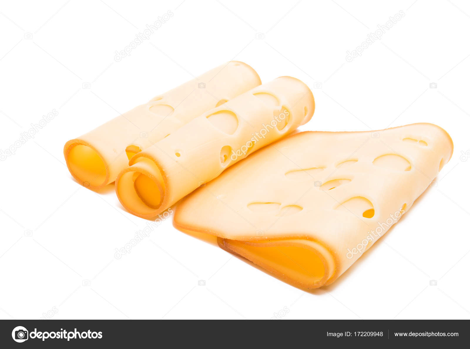 Sliced cheese isolated — Stock Photo © ksena32 #172209948