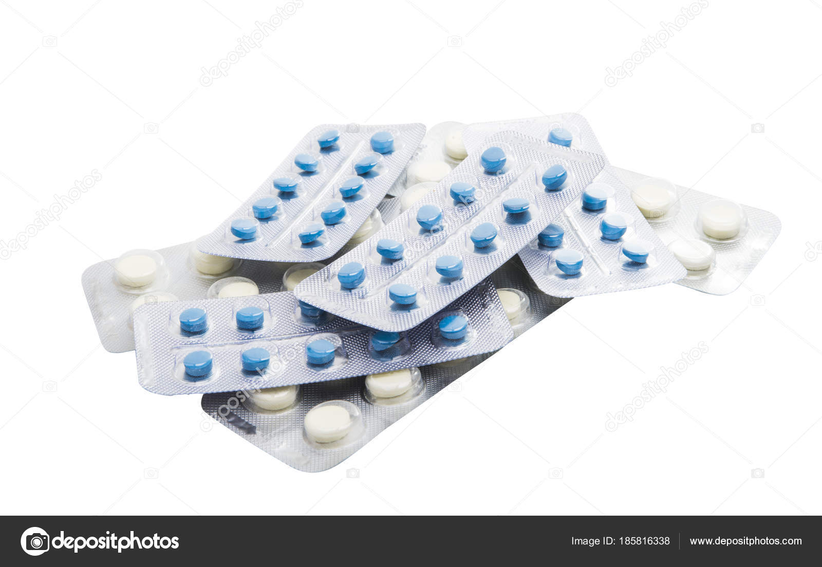 Packing of pills isolated — Stock Photo © ksena32 #185816338