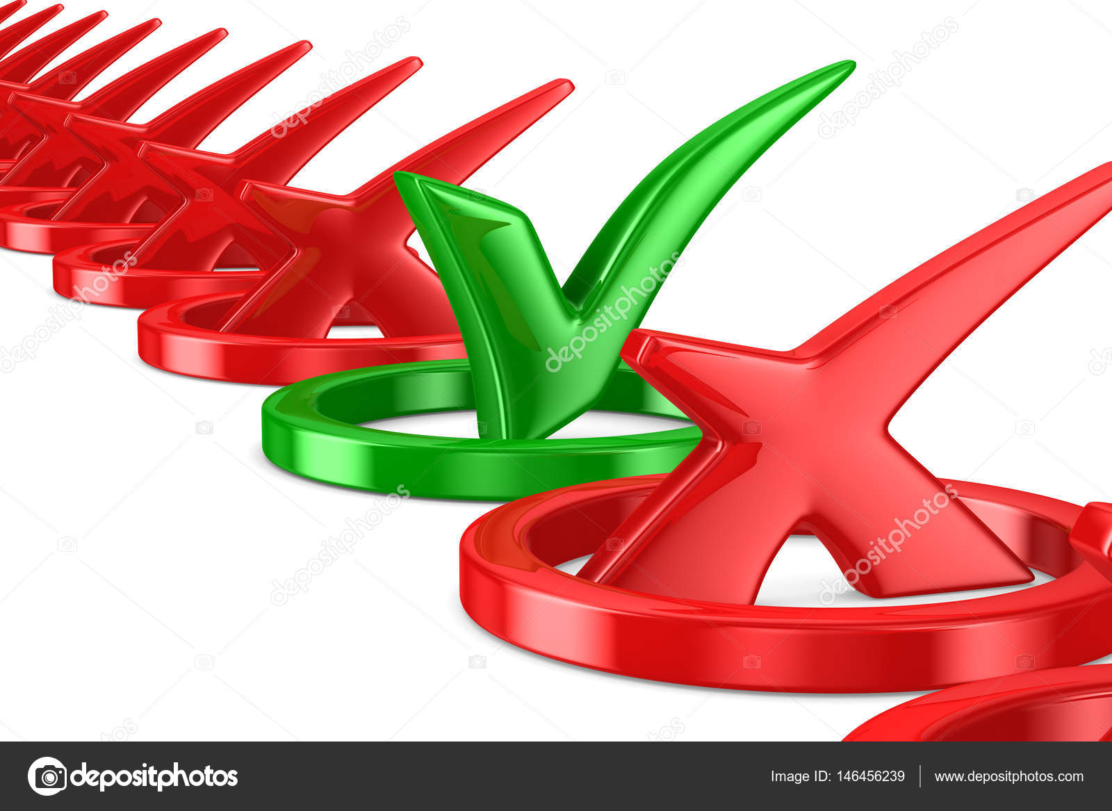 Big positive symbol on white background. Isolated 3D image Stock Photo ...