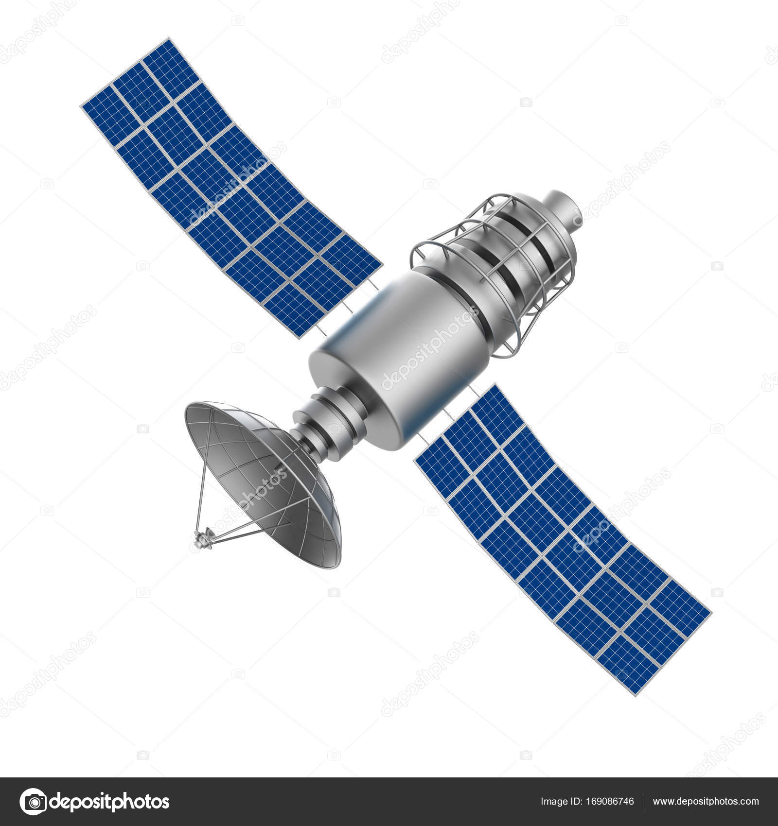 Spacecraft White Background