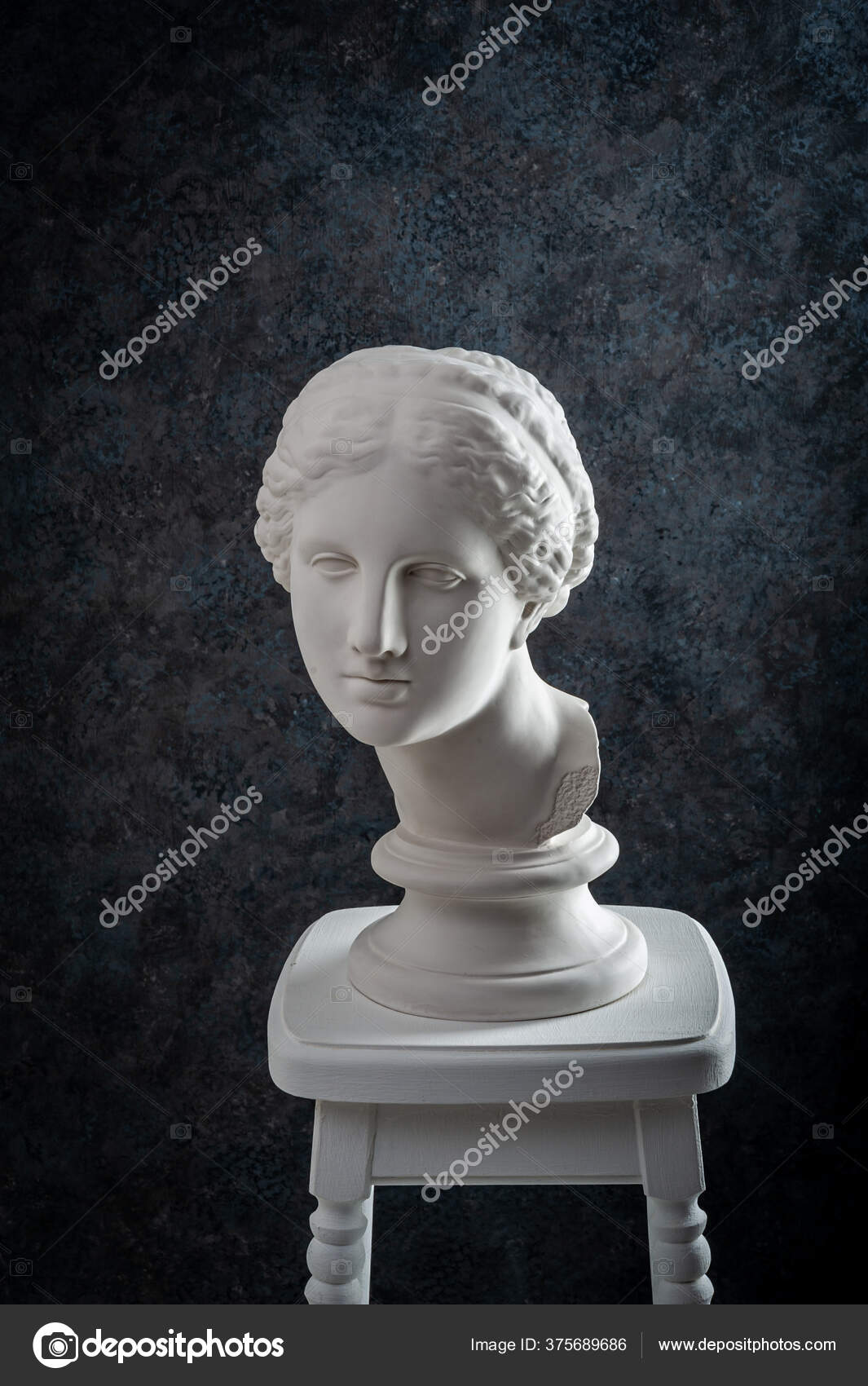 Venus Goddess Statue Face