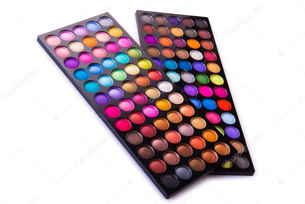 Artist palette isolated on white — Stock Photo © Elnur_ #130229102