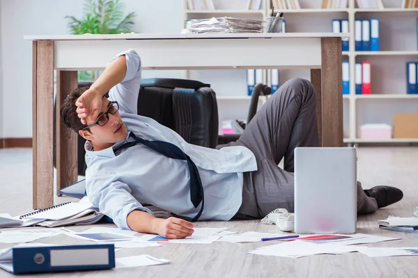 Bankrupt businessman angry in the office floor - Stock Image - Everypixel
