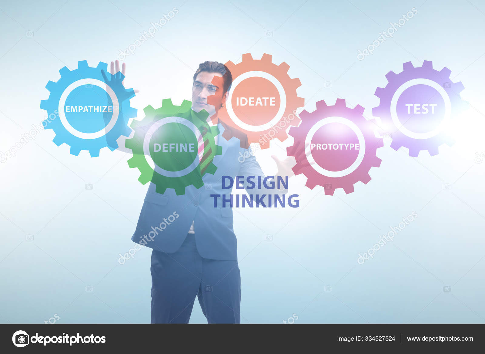 Design thinking concept in software development — Stock Photo © Elnur ...