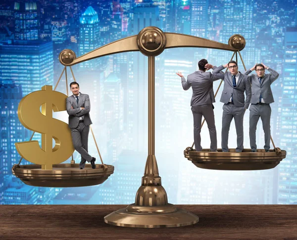 Difference between rich and poor people Stock Photo by ©Elnur_ 349358180