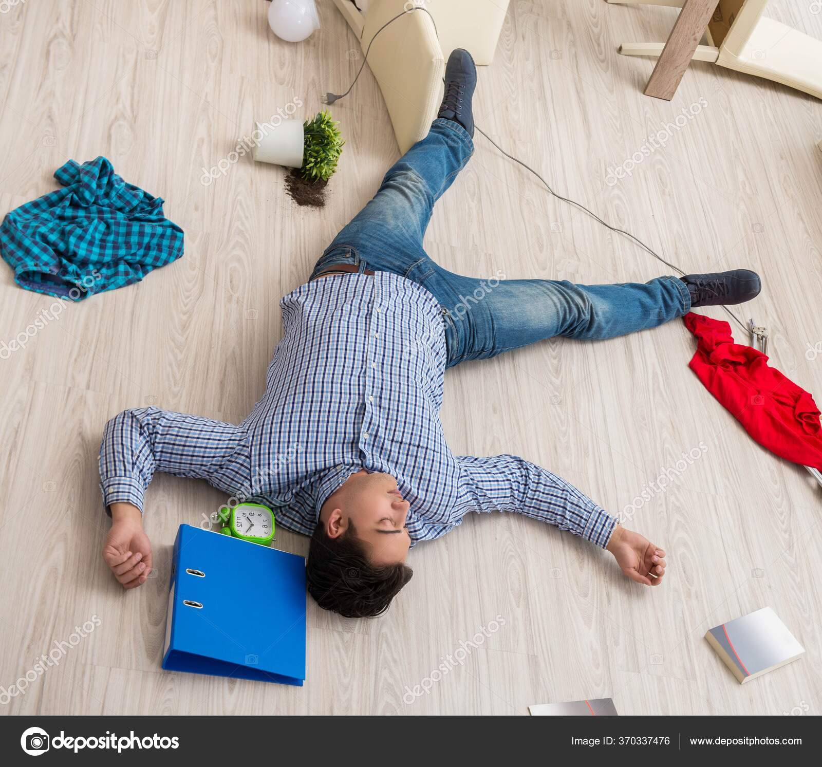 Dead Man On The Floor