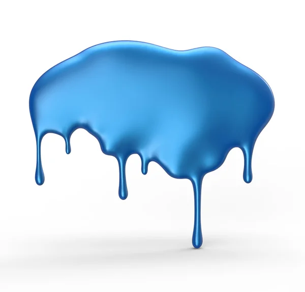 Blue paint dripping Stock Photo by ©Irochka 128971286