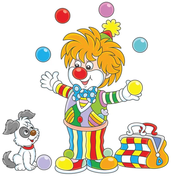 Clown a — Stock Vector © Dazdraperma #1157786