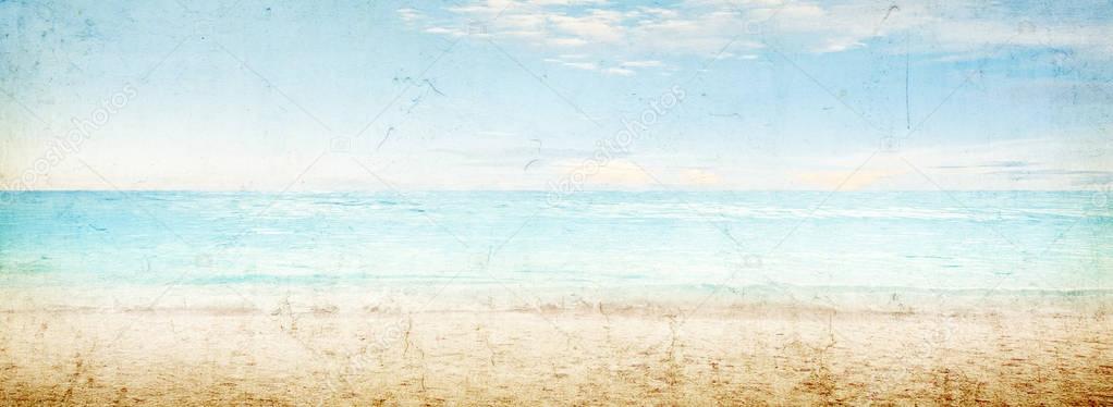 Vintage beach background Stock Photos, Royalty Free Vintage beach background Images | Depositphotos