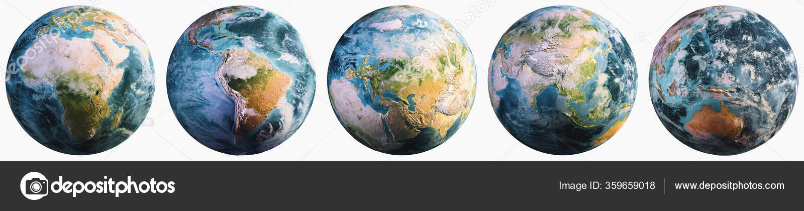 Planet Earth continents geography Stock Photo by ©1xpert 359659018