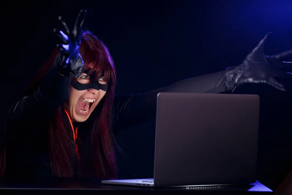 Woman hacker Stock Photos, Royalty Free Woman hacker Images | Depositphotos