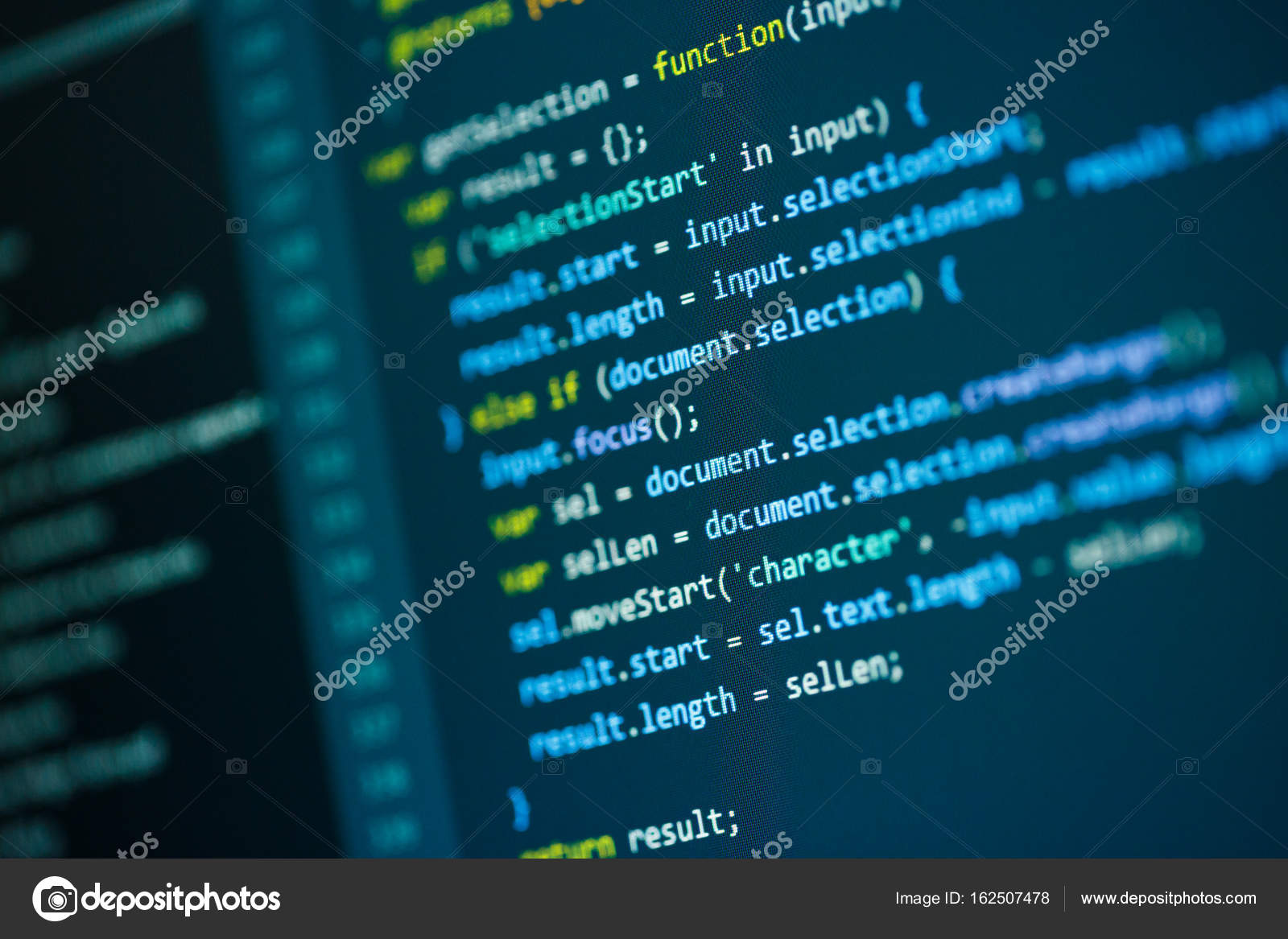 Photos software developer programming code — Stock Photo © logoff #162507478
