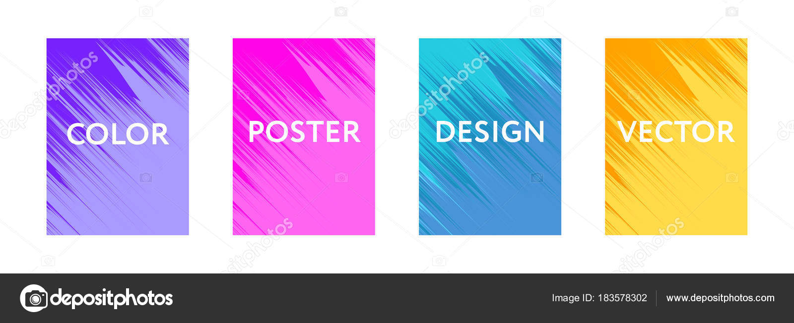 Set of different colored covers Stock Vector by ©Zodchiy 183578302