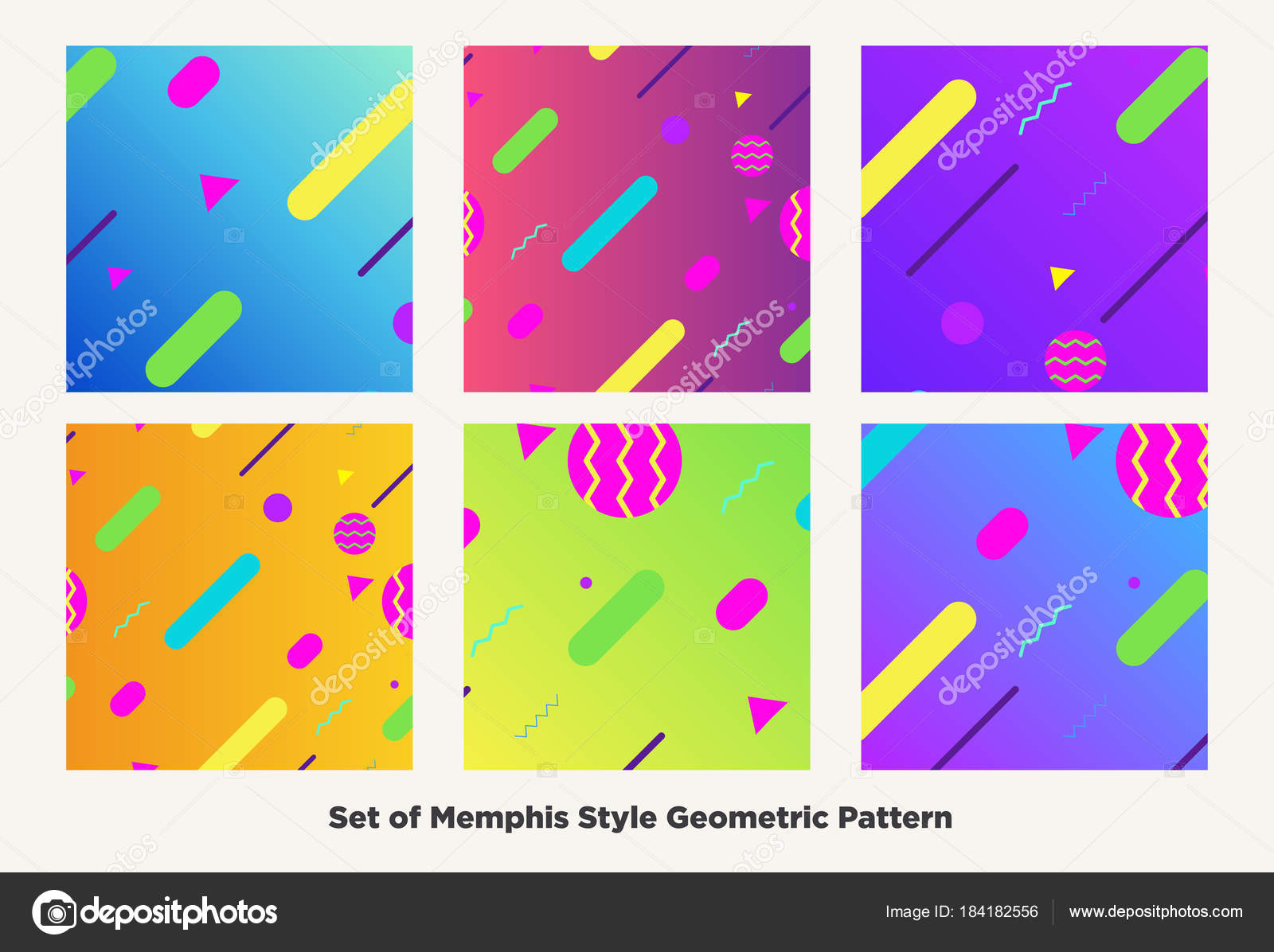 Neon-gradients Stock Vector by ©Zodchiy 184182556