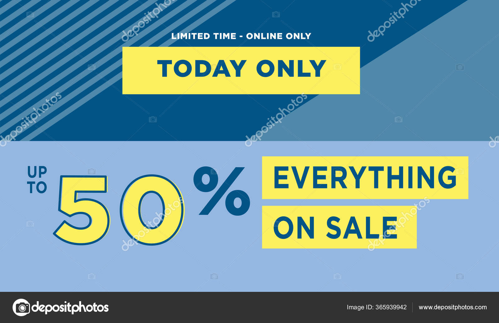 Sale Web Banners Template Special Offers Advertisement Discount Offer ...