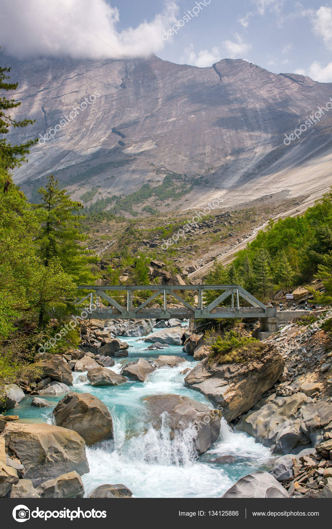 Swarga Dwar or gate way to heaven — Stock Photo © mazzzur #134125886