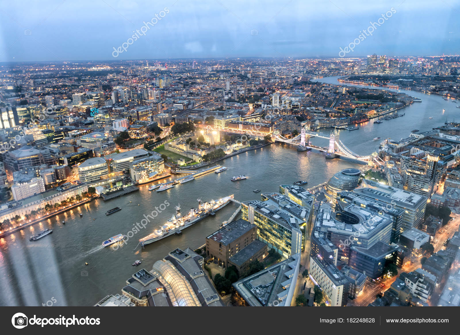 River Thames At Night