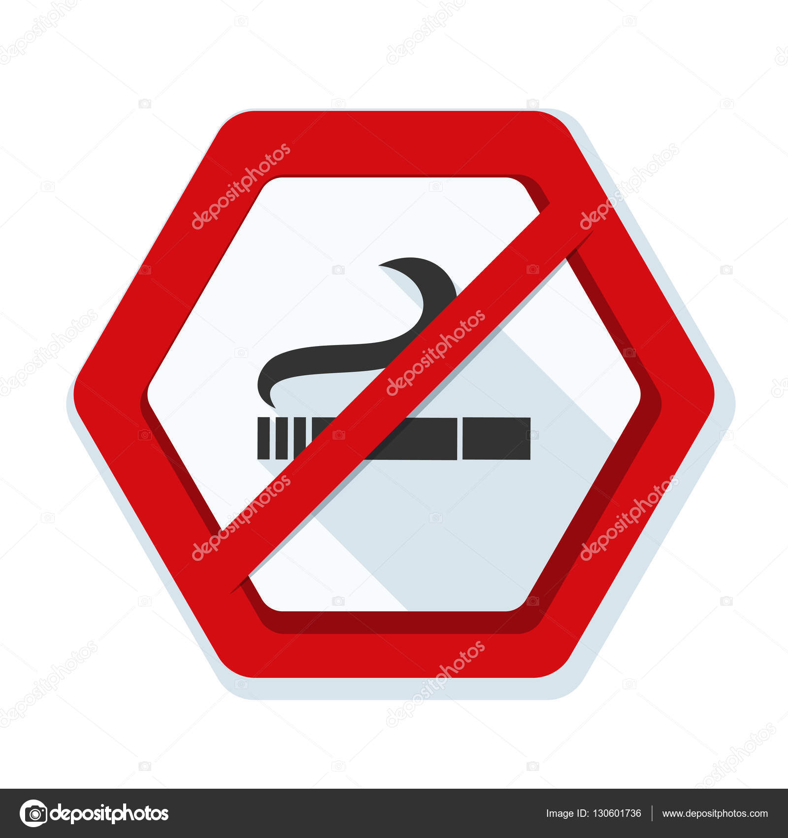 No fumar signo de área Vector de stock por ©Yuriy_Vlasenko 130601736