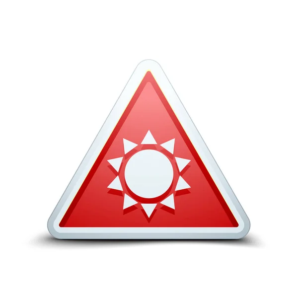 Sun hazard sign Stock Vector by ©Yuriy_Vlasenko 131734520